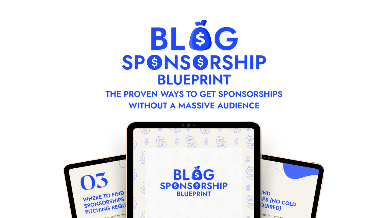 Blog Sponsorship Blueprint - Inu Etc